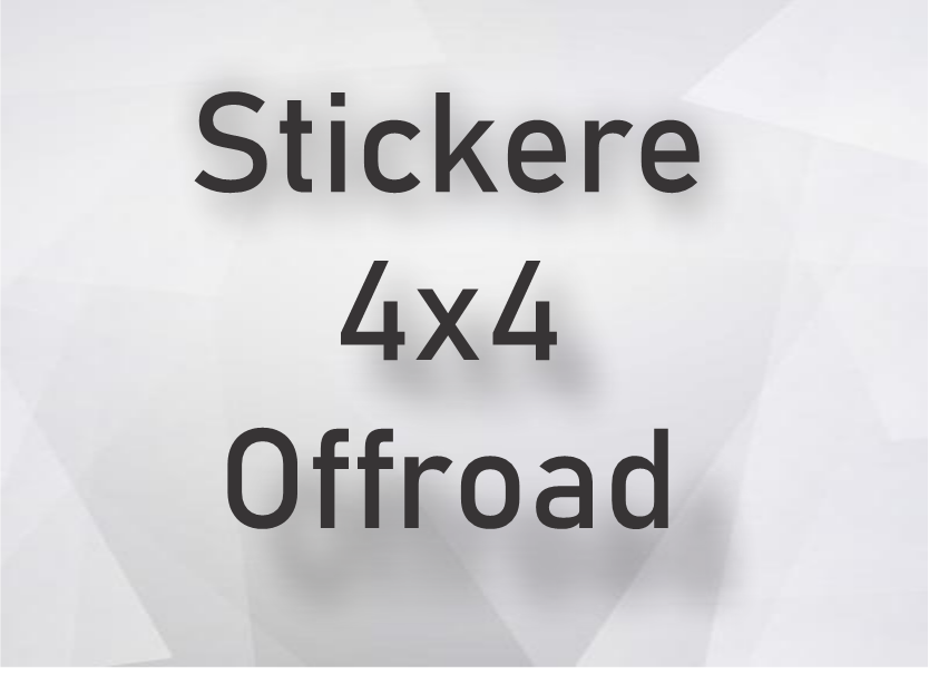 Stickere 4x4 Offroad – Sticker Shop Romania